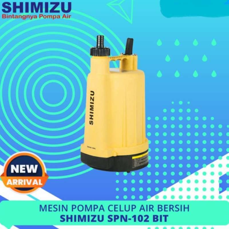Promo pompa celup shimizu 100 watt / pompa submersible shimizu Spn 102 ...
