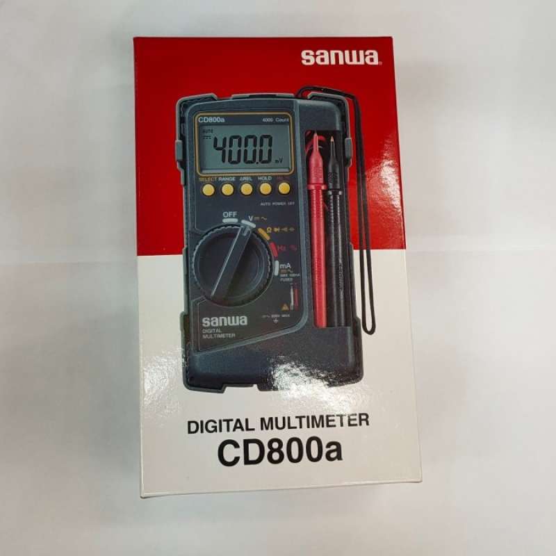 Promo DIGITAL MULTIMETER SANWA CD800a Diskon 23% di Seller Berkah Mulia ...