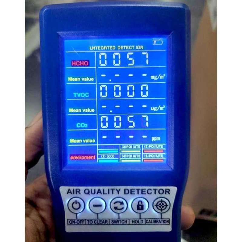 Jual Alat Detector Co2 Sensor Gas Analyzer Tvoc Hcho Aqi - Jsm131 Di ...