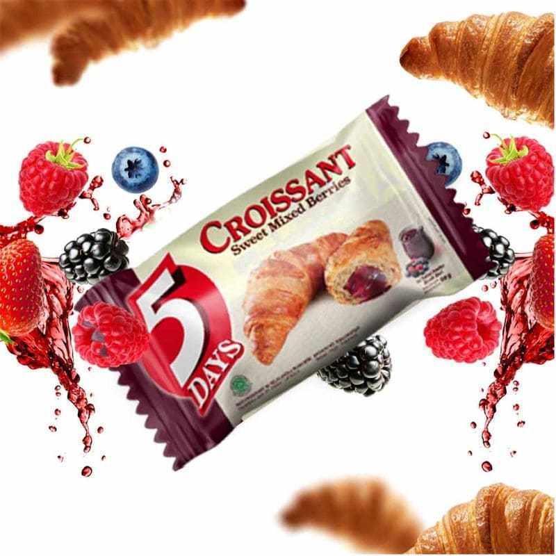 Jual Bandung - 5 Days Croissant Sweet Mixed Berries 60 G Di Seller ...