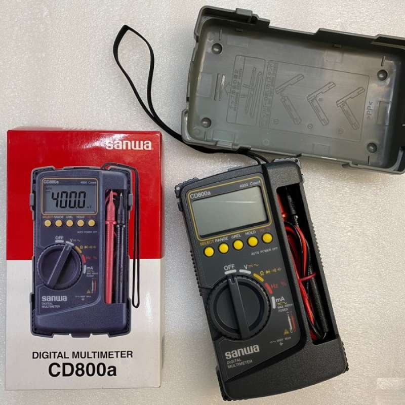 Promo Multitester digital sanwa CD800A digital multitester sanwa Diskon ...