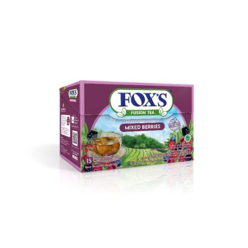 Promo SMG/JOG/SOLO - FOX'S Fusion Tea Mixed Berries Box - Teh Celup ...