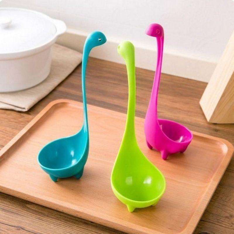 Jual Sendok Centong Kuah Sup Sayur Sop Dinosaurus Besar Bisa Berdiri ...