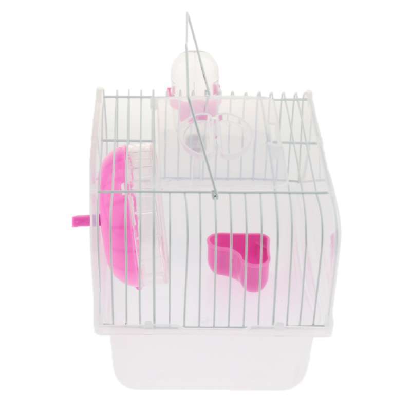 Jual Plastic Hamster House Mouse Castle Box Habitat Mice Rat Cage ...