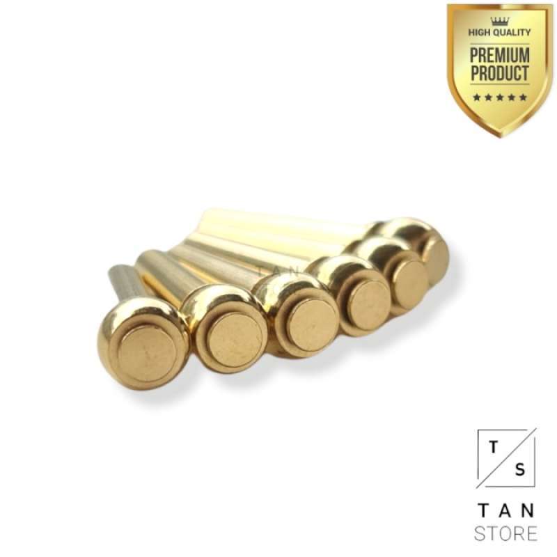 Promo Iron Gold Bridge Pin Besi Emas Gitar Akustik Premium Diskon 23% ...