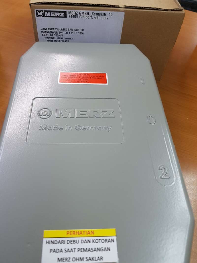 Promo MERZ OHM SAKLAR / COS / Change Over Switch 4P 100A 4 Pole 100 A ...
