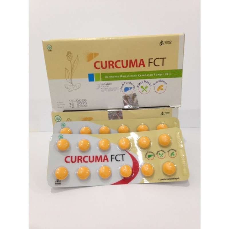 Jual Curcuma fct 1blister 12 tablet di Seller Willica Baby Kids ...