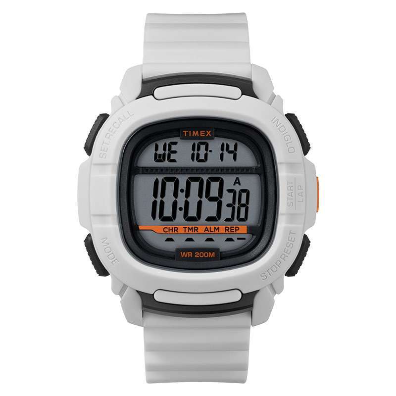 Promo Timex TW5M26400 Command™ Digital Dial White Resin Strap ...