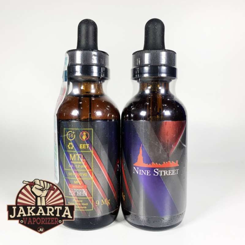 Jual manhattan Nine Street X Vapor It Liquid Vape [60 mL/9 Mg] di ...