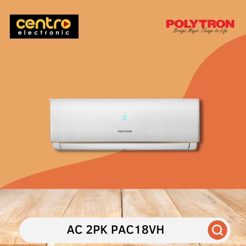 Jual Polytron AC SPLIT STANDARD 2PK PAC-18VH NEUVA ICE 2 PK PAC18VH 18 ...