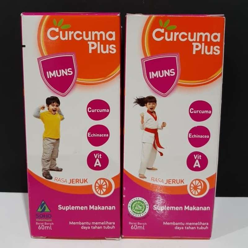 Jual Curcuma Plus Imuns Sirup Rasa Jeruk (60 ml) di Seller Willica Baby ...
