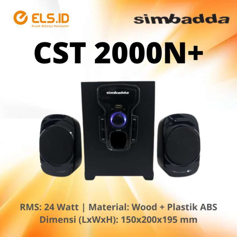 Jual Speaker Simbadda Cst 2000n+ Di Seller Els Computer Official Store ...
