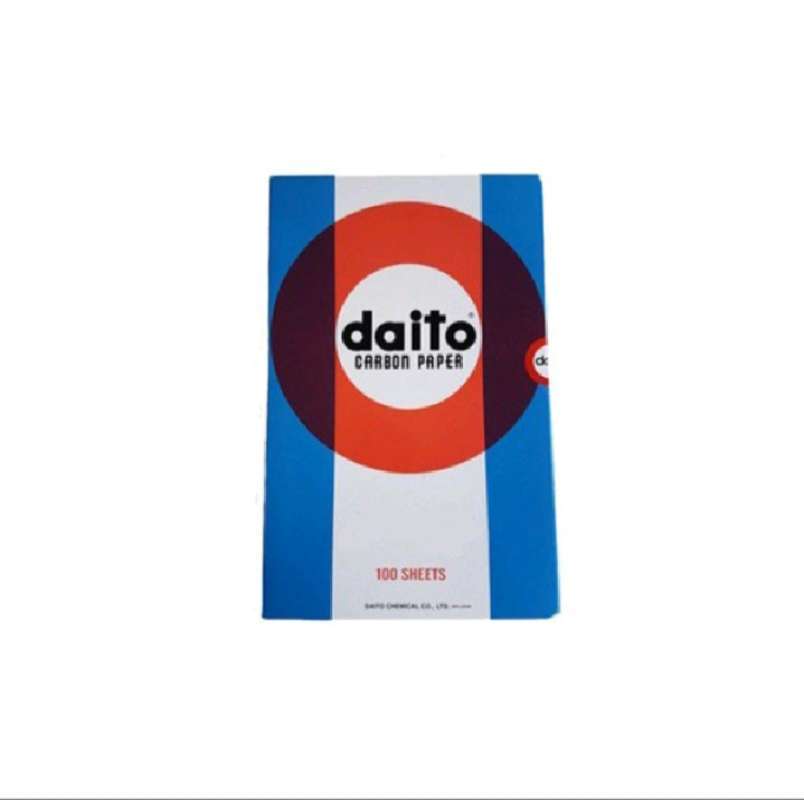 Jual Daito 100 Lembar Kertas Karbon Tembus F4 Carbon Paper Folio Hitam Per Pak - Enc.sup - Tanpa ...