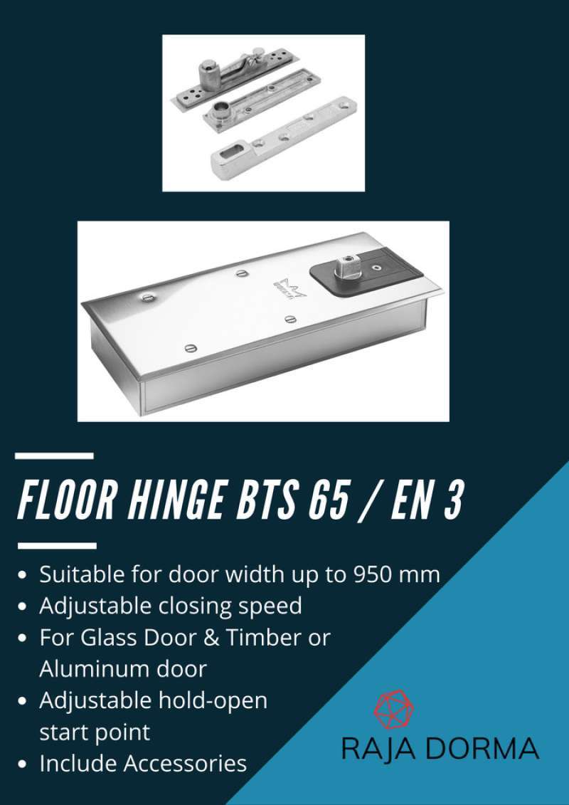 Promo Dorma Floor Hinge BTS 65 EN 3 HO dormakaba BTS65 EN3 with ...