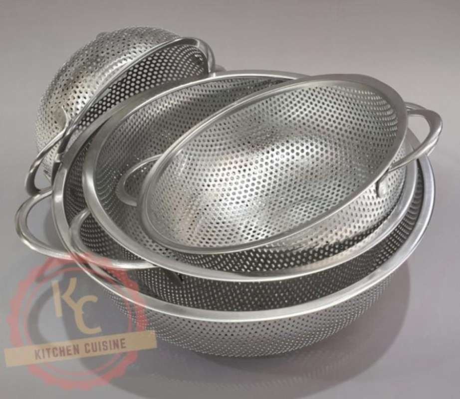Jual Saringan Stainless Steel Buah / Sayur / Daging 16.5cm Di Seller ...