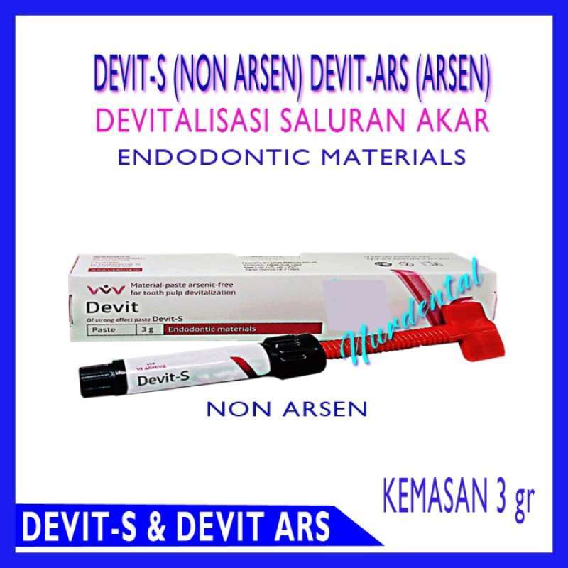 Jual Dental Devit-s Devitalisasi Non Arsen 3 Gr Di Seller Anes Medika ...