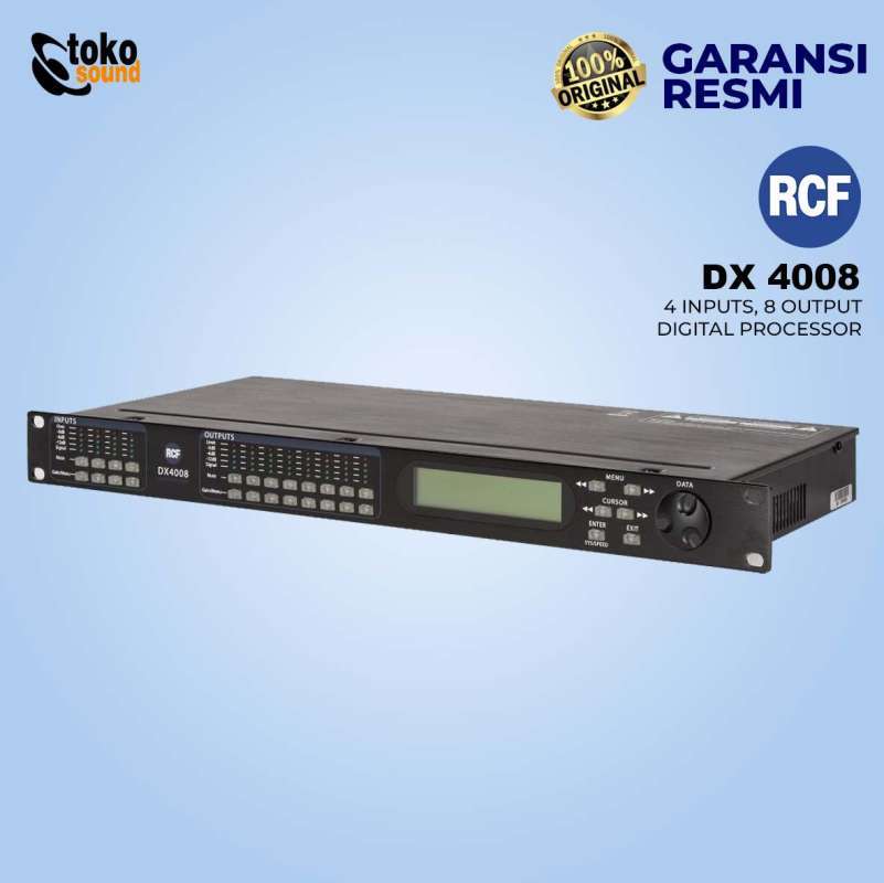 Jual Rcf Dx 4008 4 Inputs 8 Output Digital Processor Di Seller Tokosound Proaudio - Cengkareng ...