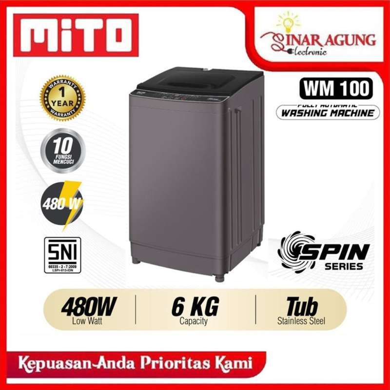 Mesin Cuci Mito Wm100 - Harga Terbaru April 2024 | Blibli