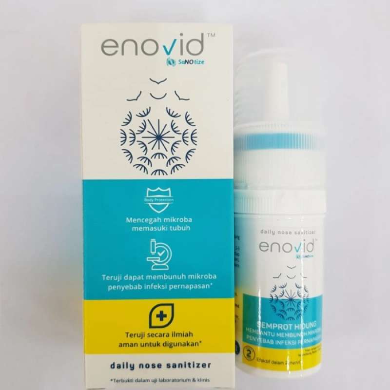 Jual Enovid Nose Sanitizer Semprot Hidung Nasal Spray di Seller ...