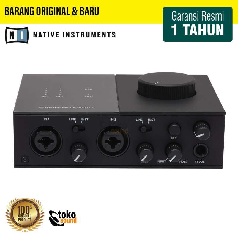 Jual Native Instruments Komplete Audio 2 - 2 Channel Audio Interface di ...