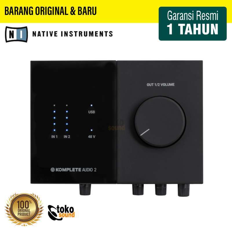 Jual Native Instruments Komplete Audio 2 - 2 Channel Audio Interface di ...