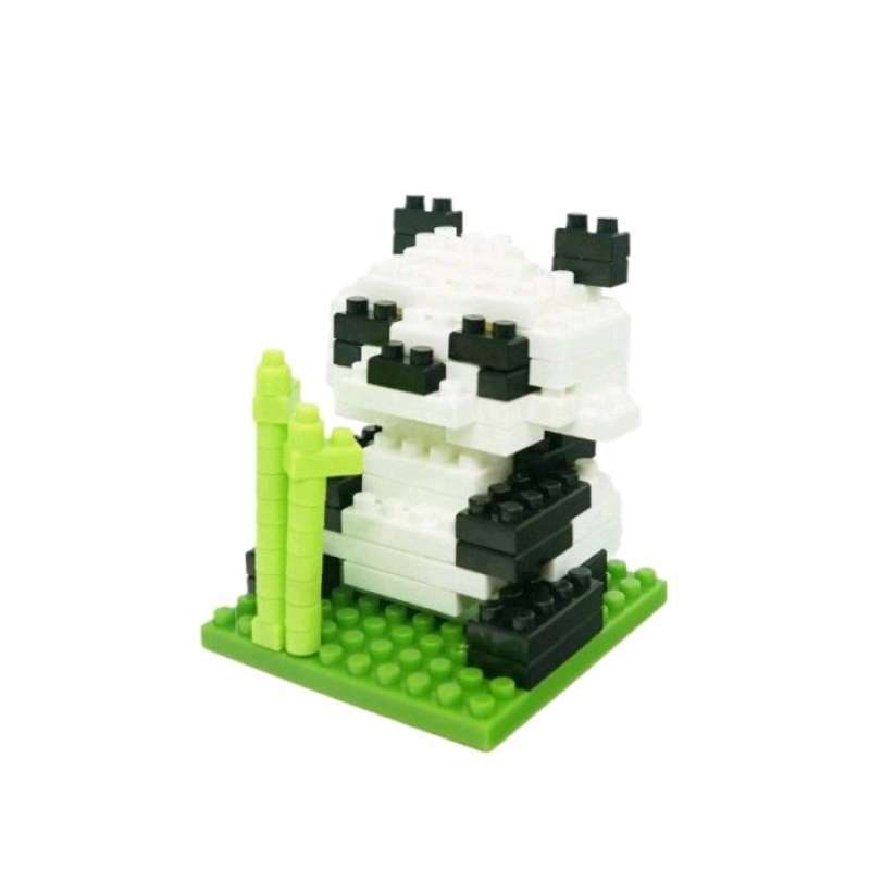 Jual Jike Building Blocks Animal Kingdom Blok Mainan Lego Hewan - Panda ...