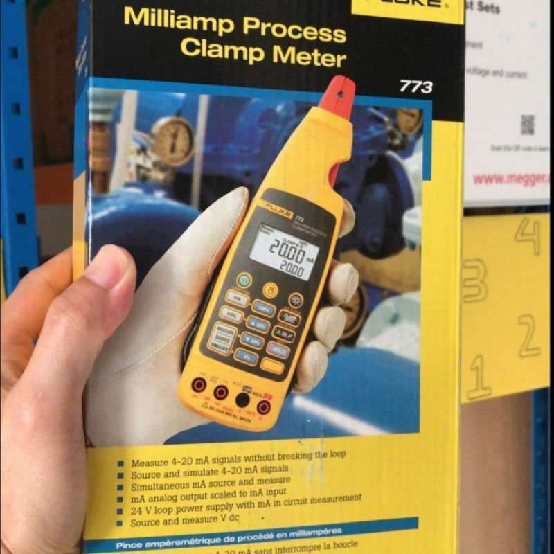 Jual Fluke 773 Milliamp Process Clamp Meter Tang Amper Di Seller Umar ...
