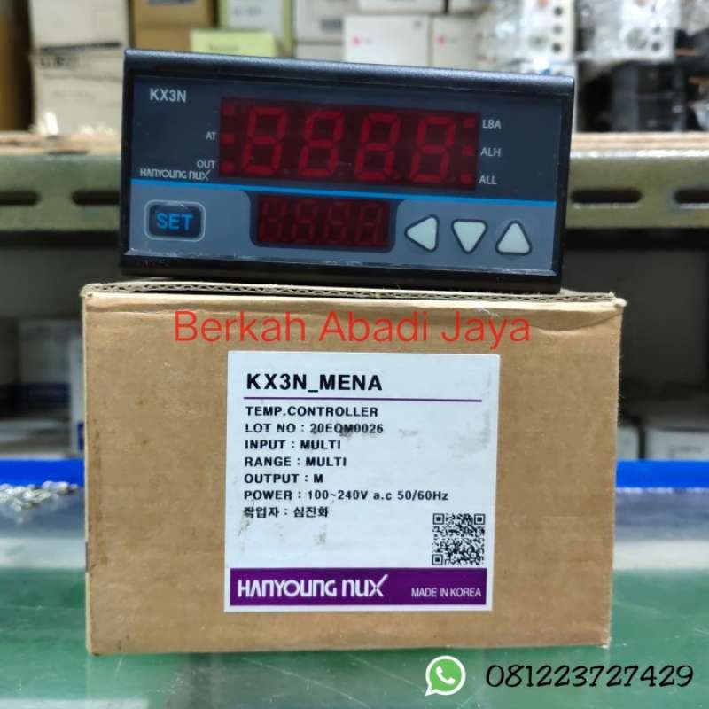 Promo TEMPERATURE CONTROLLER HANYOUNG KX3N MENA/KX3N-MENA/KX3N-MENA Diskon 33% di Seller Umar ...