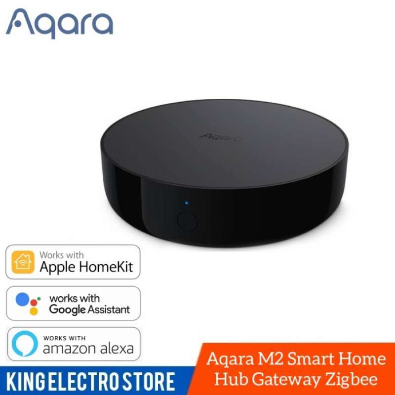 Jual Aqara M2 Smart Home Hub Gateway Zigbee Ir Remote Devices Home Kit ...