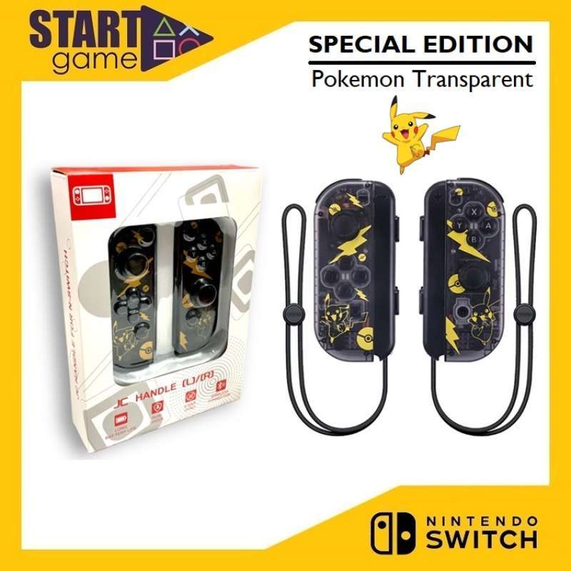 Promo Nintendo Switch Joycon Pokemon Transparent Edition Diskon 50% Di ...