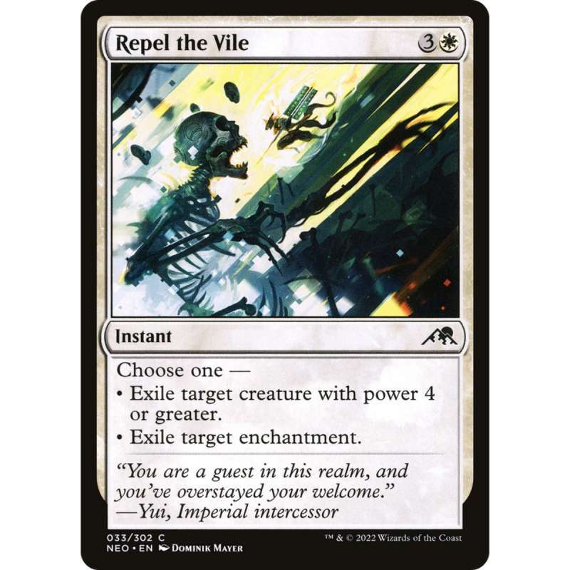 Jual Kartu Mtg - Repel The Vile - Neo - Common - En - 33 Di Seller Ogre ...
