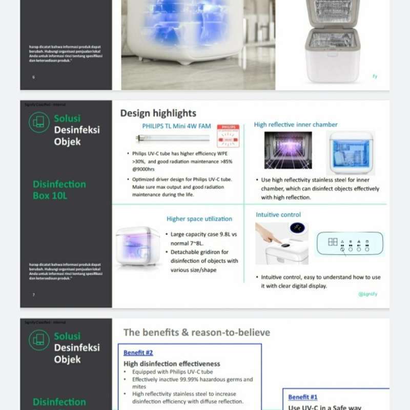 Jual Philips Uv-c Disinfection Box 10l Tc Gm/desk Lamp Box Uvc Di Seller Suzy Jualan - Tegal ...