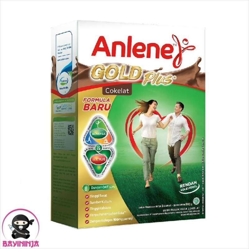 Jual ANLENE Gold Plus Cokelat Susu Box 900 g di Seller TokoMakmur ...