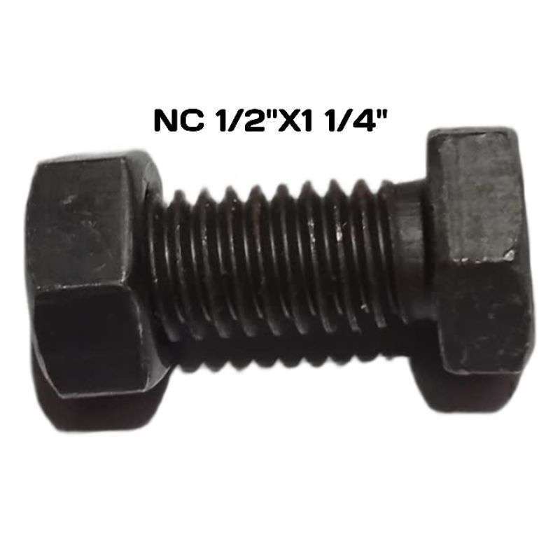 Promo Baut Kunci 19 Baut Mur Besi Hitam Panjang 3.1 Cm Nc 1/2 X 1 1/4 ...