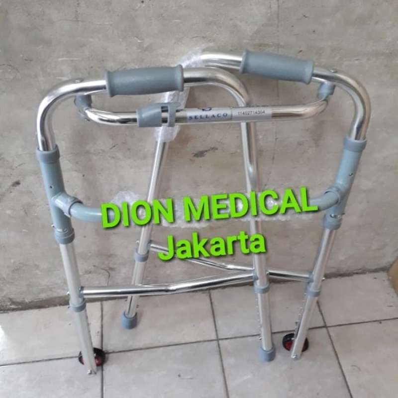 Jual Walker Roda Tongkat Jemuran Beroda Tanpa Kursi / Leter U Walking ...