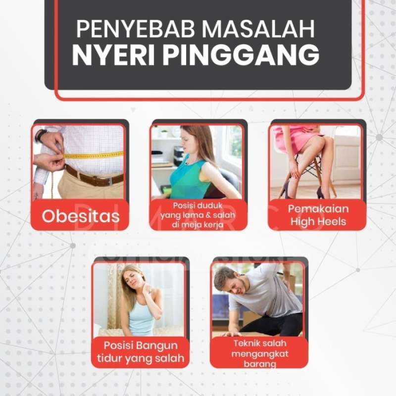 Jual Dr. Qyu Lumbar Traction Fisioterapi Portable Untuk Nyeri Pinggang ...