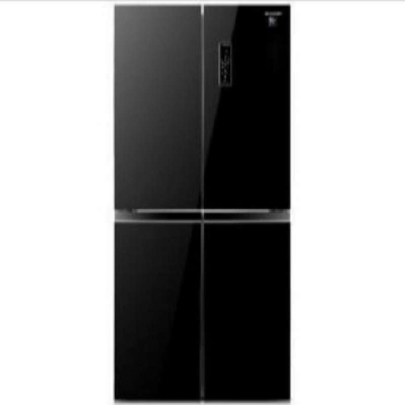 Jual Kulkas SHARP SJ-IF51PG-BK Multi Door Side by Side Queen Series ...