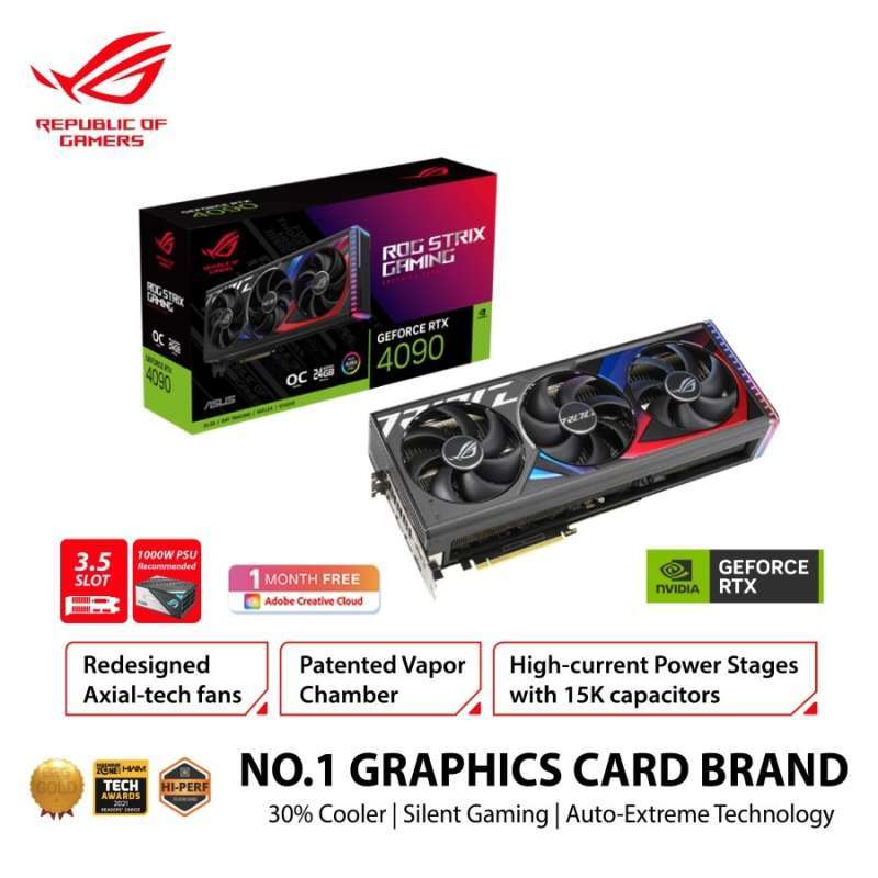 Jual Asus Vga Card Rog-strix-rtx4090-o24g-gaming Di Seller Asus ...