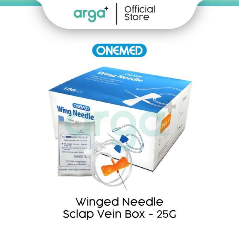 Jual Wing Needle Onemed / Wing Needle Scap Vein / Winged Sclap Vein Box ...