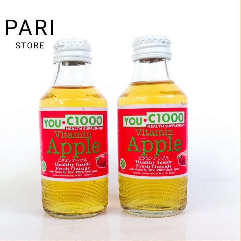 Jual You C1000 Apel 140 Ml Suplemen Vitamin C 1000 Di Seller Paristore ...