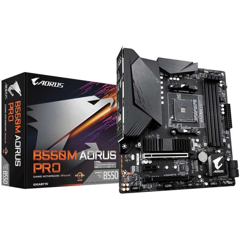 Jual GIGABYTE Motherboard B550M B 550M AORUS PRO di Seller Jualkom ...