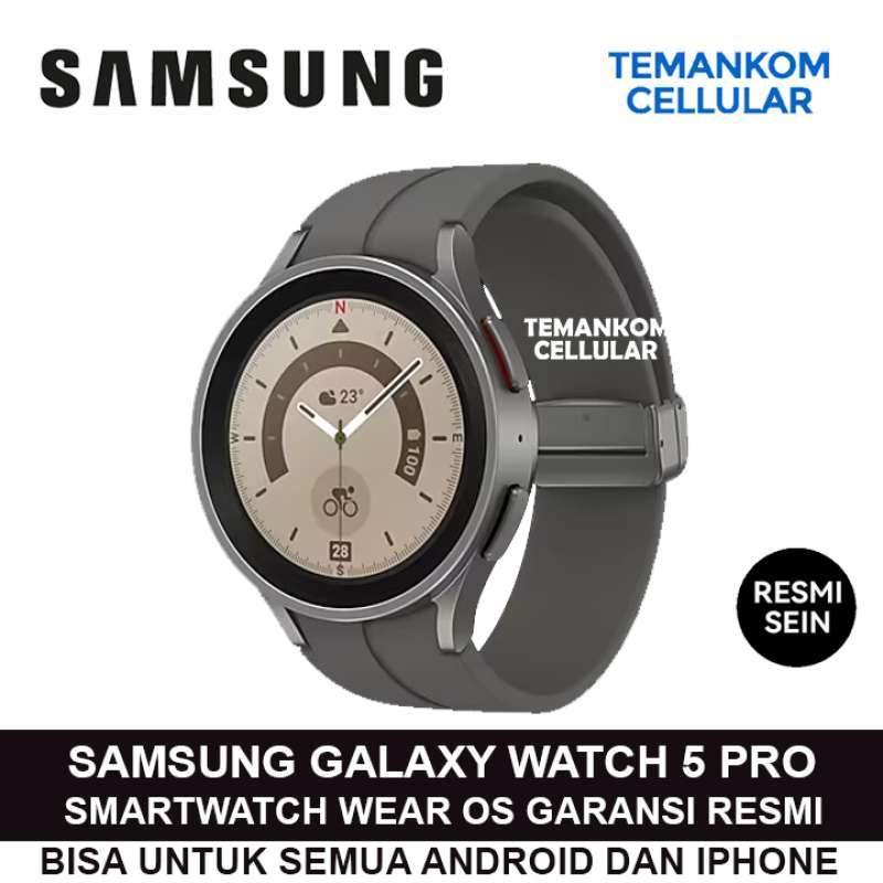 Jual Samsung Galaxy Watch 5 pro 45mm Smartwatch watch jam RESMI SEIN di ...