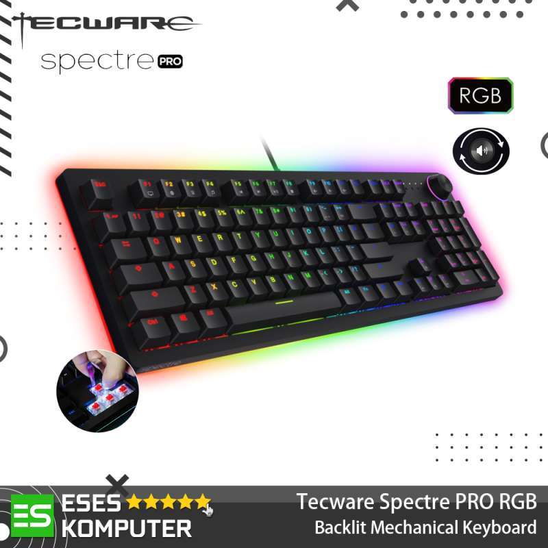 Jual Keyboard Tecware Spectre Pro RGB | Mechanical Keyboard Gaming ...