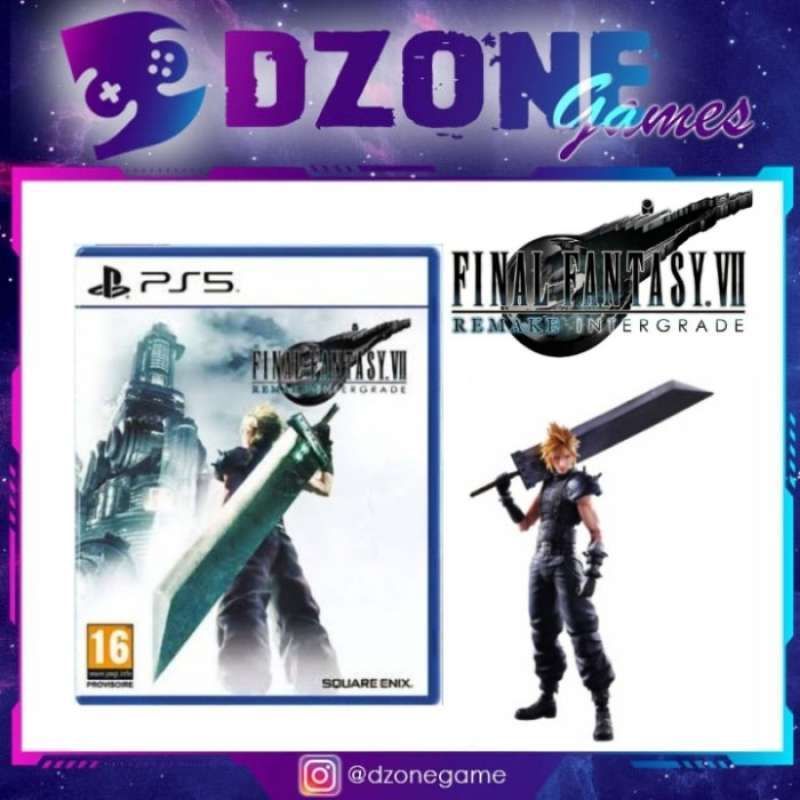 Promo PS5 Final Fantasy VII Remake Intergrade - FF 7 Remake Intergrade ...