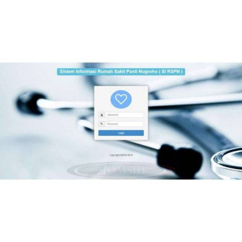 Jual Sistem Informasi Rumah Sakit Berbasis Web Base PHP di Seller OMSID COMPUTER - Kab. Tabanan ...