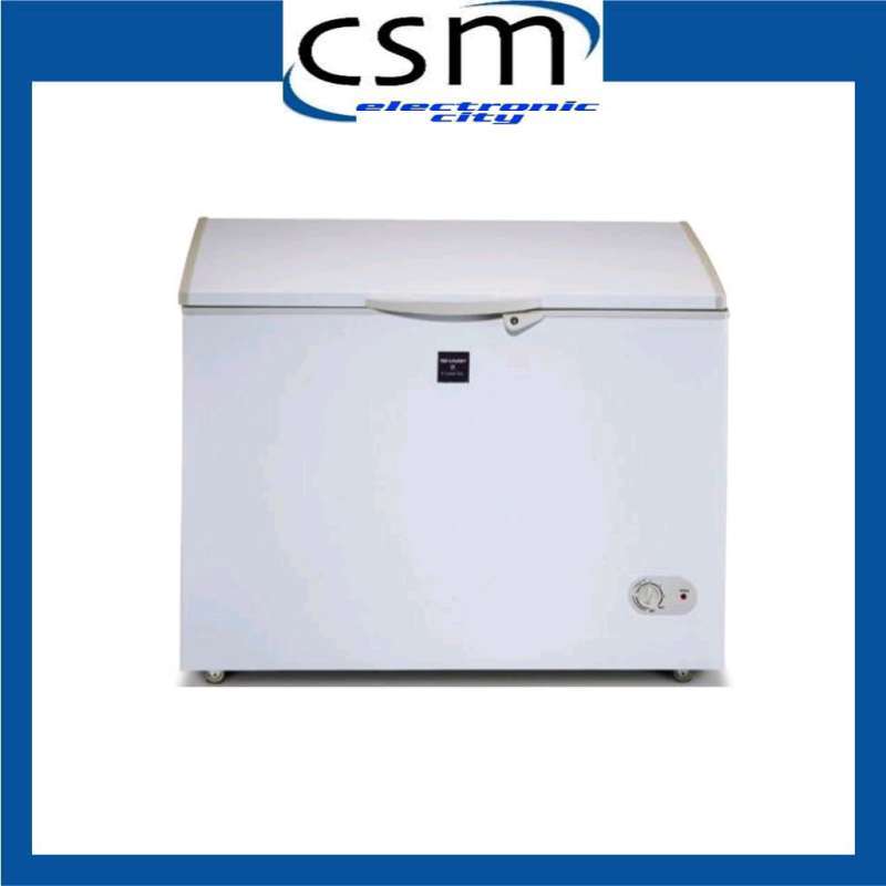 Jual SHARP FRV 300 CHEST FREEZER BOX FRV300 LEMARI PEMBEKU 300 LITER ...