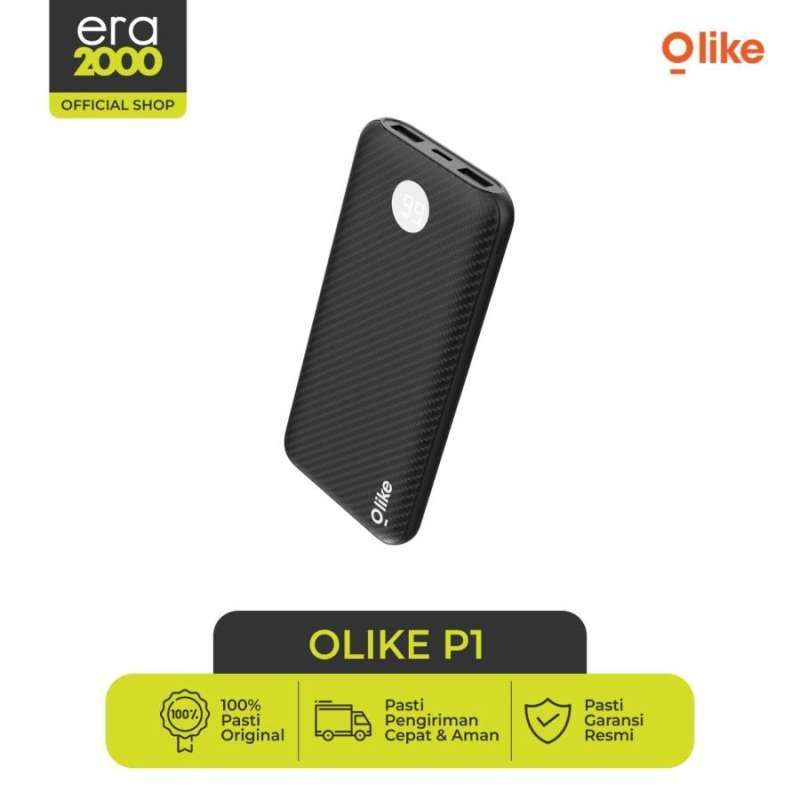 Jual Olike Powerbank P1 10.000 mAh LED Battery Garansi Resmi di Seller ...