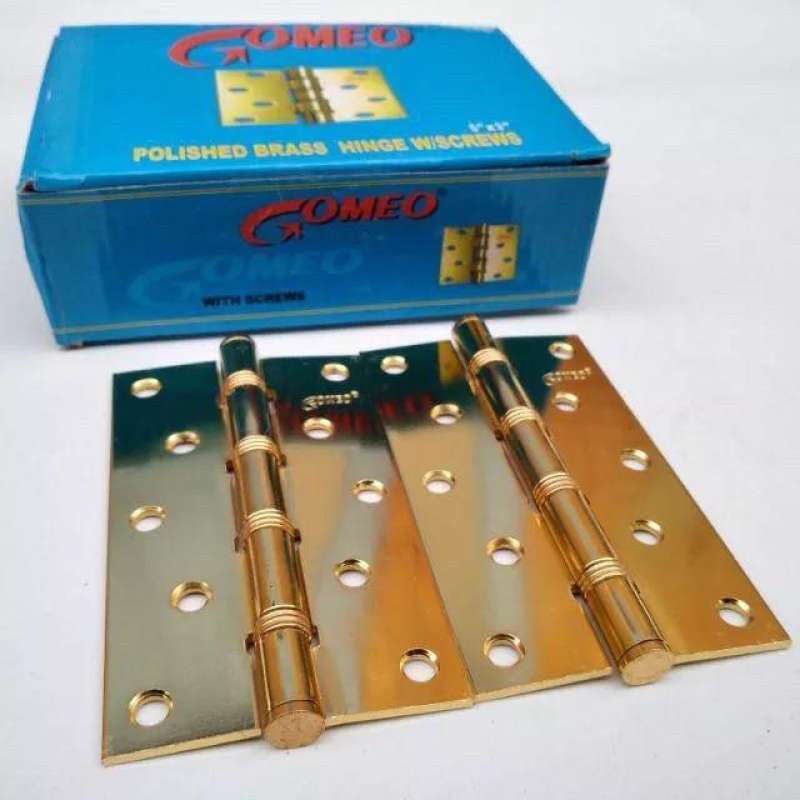 Jual Engsel Pintu Gomeo 5 Inc 4 Inc 3 Inc Full Satin & Gold / Engsel ...