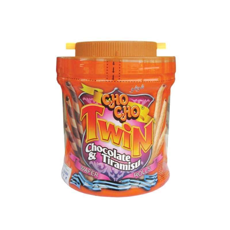 Jual CHO CHO WAFER STICK TWIN CHOCO TIRAMISU TOP 500 GR di Seller ...