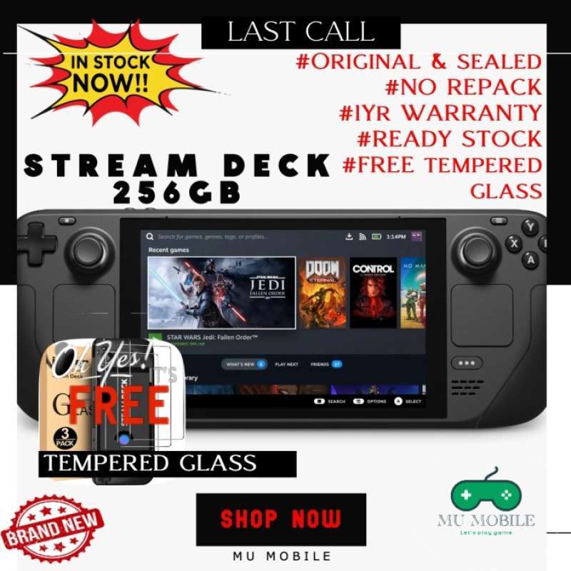 Promo BRAND NEW STREAM DECK VALVE HANDHELD CONSOLE GAMING PC Diskon 23% ...